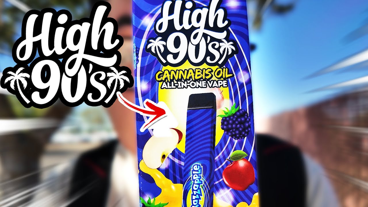This NEW FLAVOR was TOP TIER from HIGH 90s! | High 90s BlueRazzApple ...