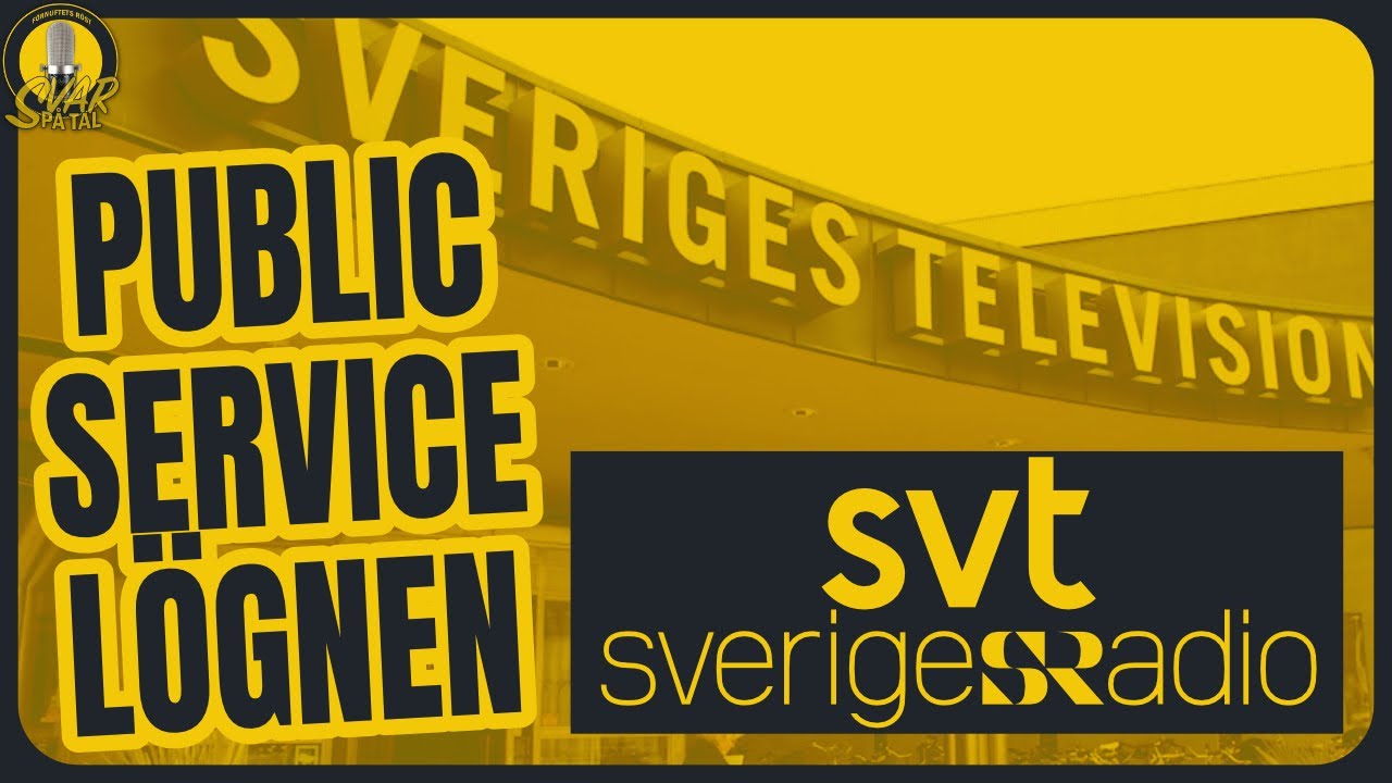 Public service avslöjat: Är SVT & SR verkligen opartiska? - YouTube