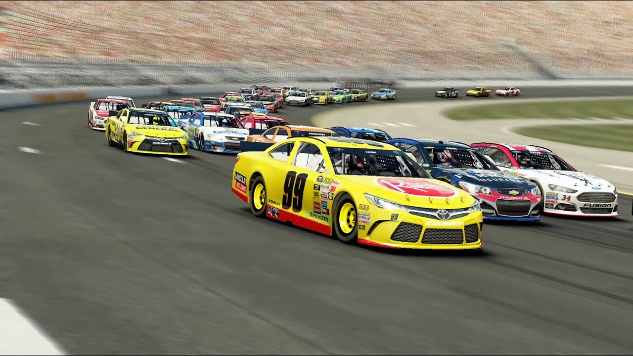 RACE 21 LINTASAN KONNN*** !! | NASCAR 2015 CAREER - YouTube