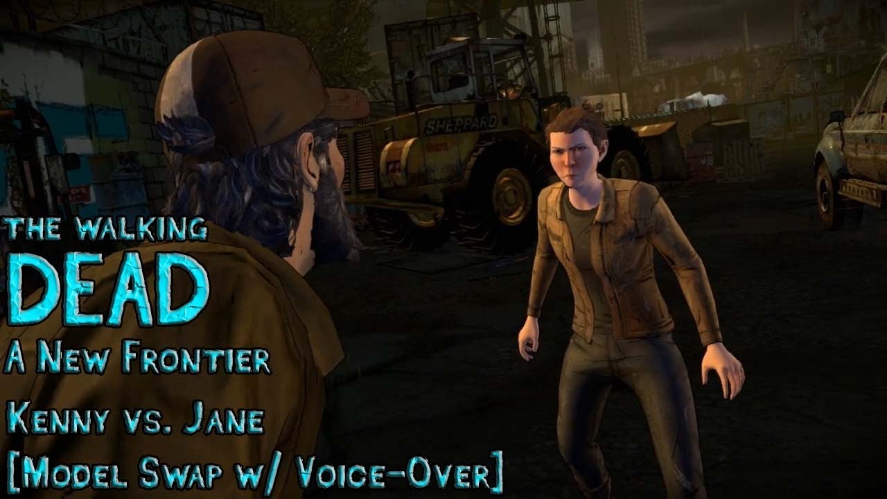 Walking Dead Season 3 - Kenny vs. Jane [Model Swap w/ Voice-Over] - YouTube