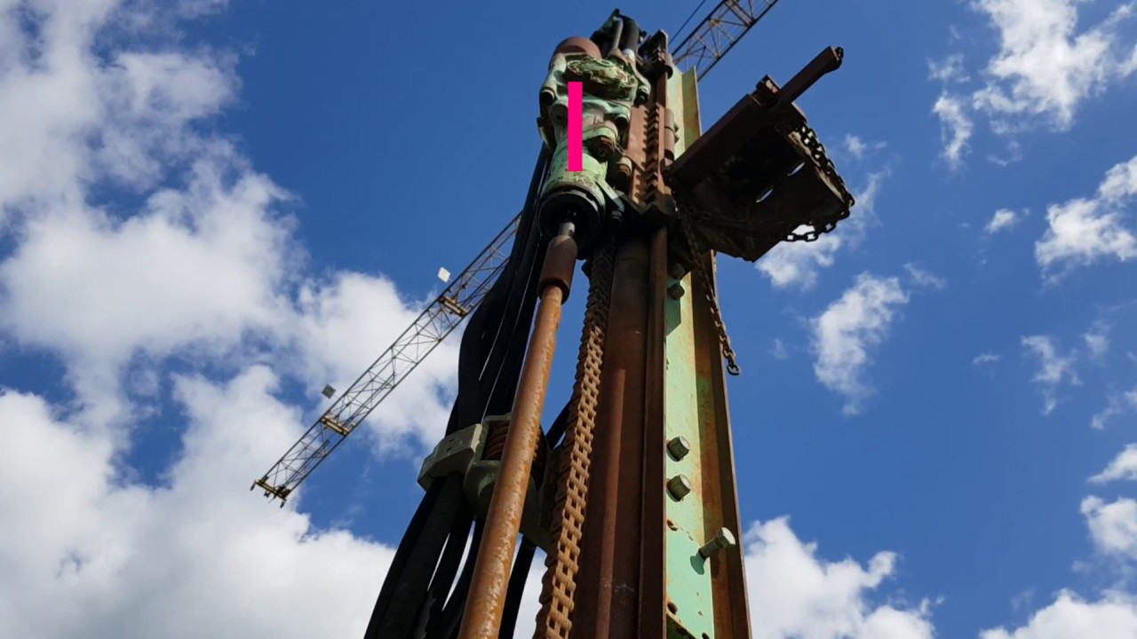 Used rock drill and blasting Equipment Montabert H100 for sale - YouTube