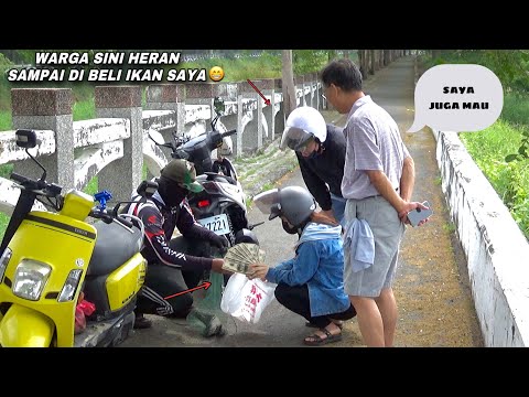 Rejeki Nomplok..! Saat Mancing Warga Sini Sampai Heran Dan Di Beli Ikan Saya