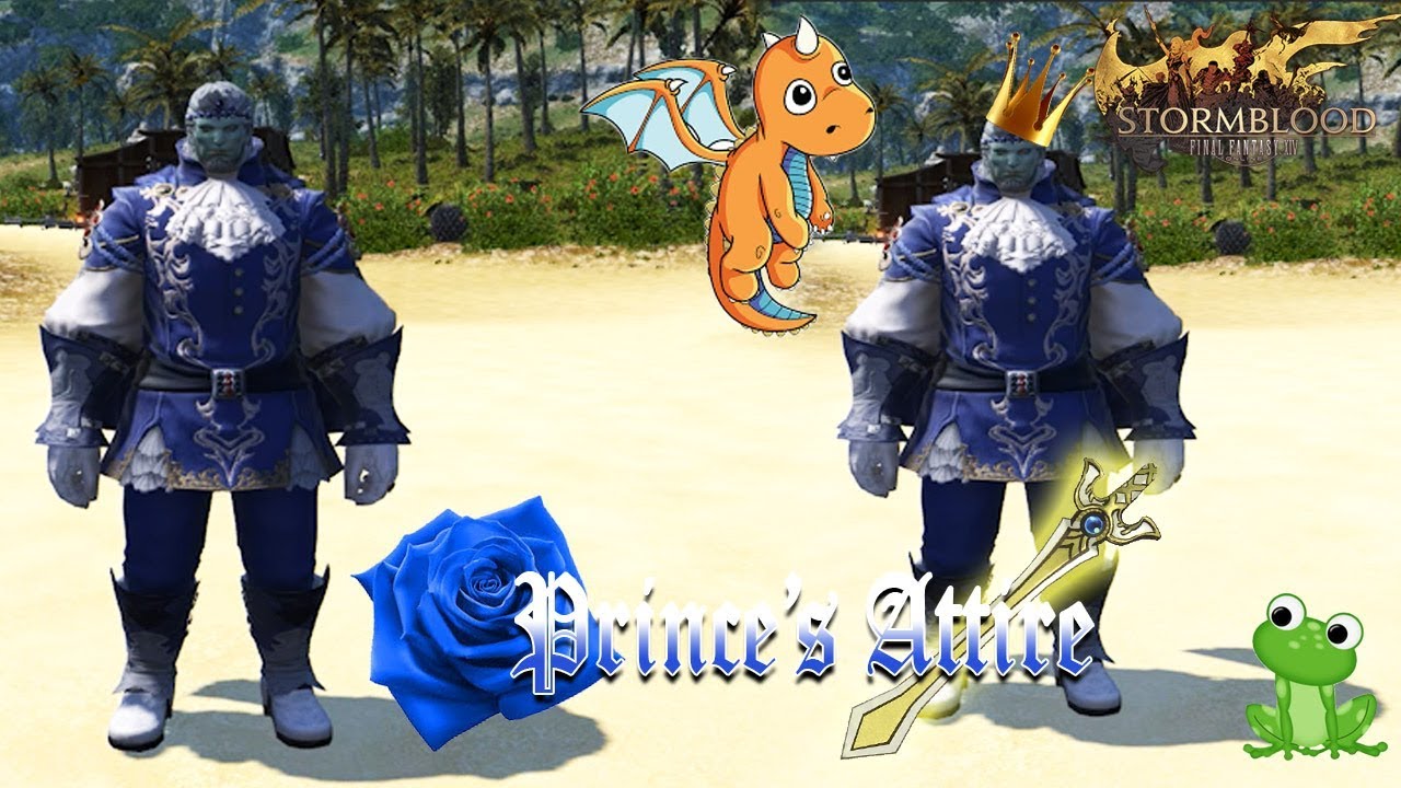FFXIV: Faerie Tale Prince's Attire - New Item - YouTube