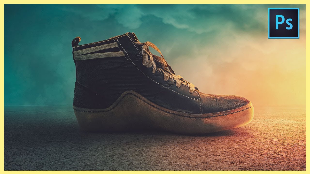 [ Photoshop Manipulation ] OLD SHOE - EDITING TUTORIAL - YouTube