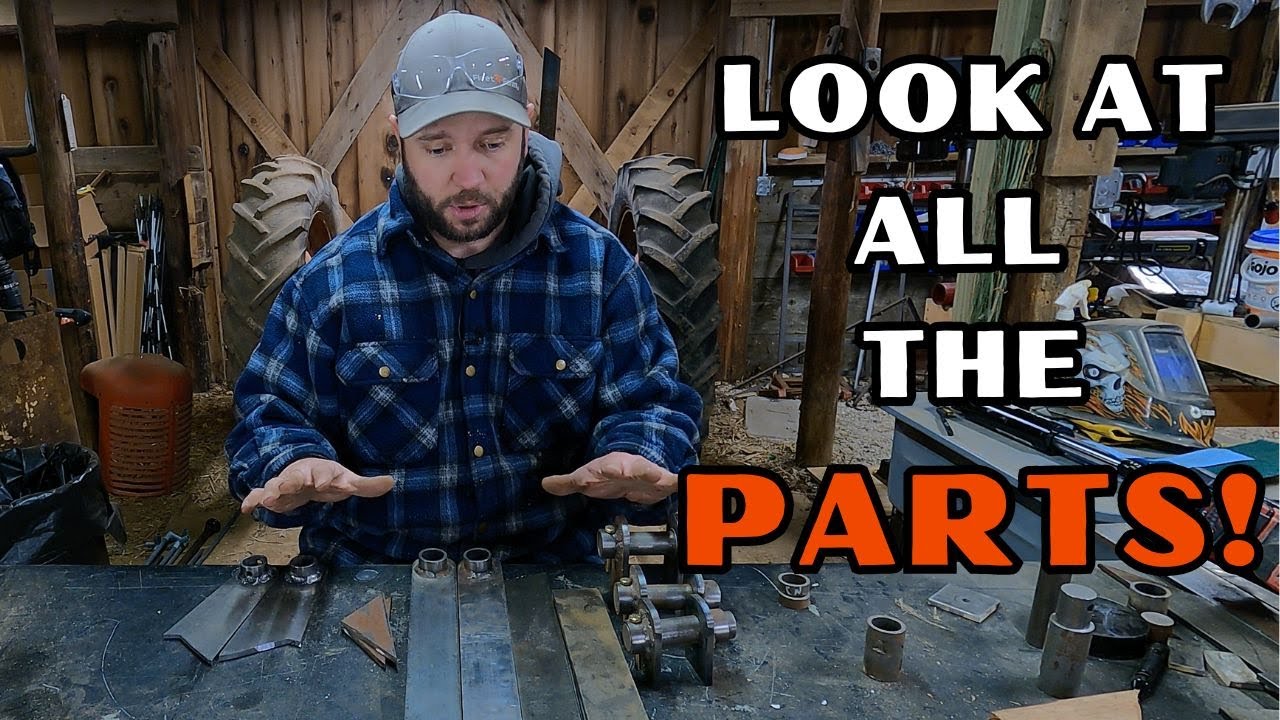 CUTTING STEEL FOR GRAPPLE BUILD - YouTube