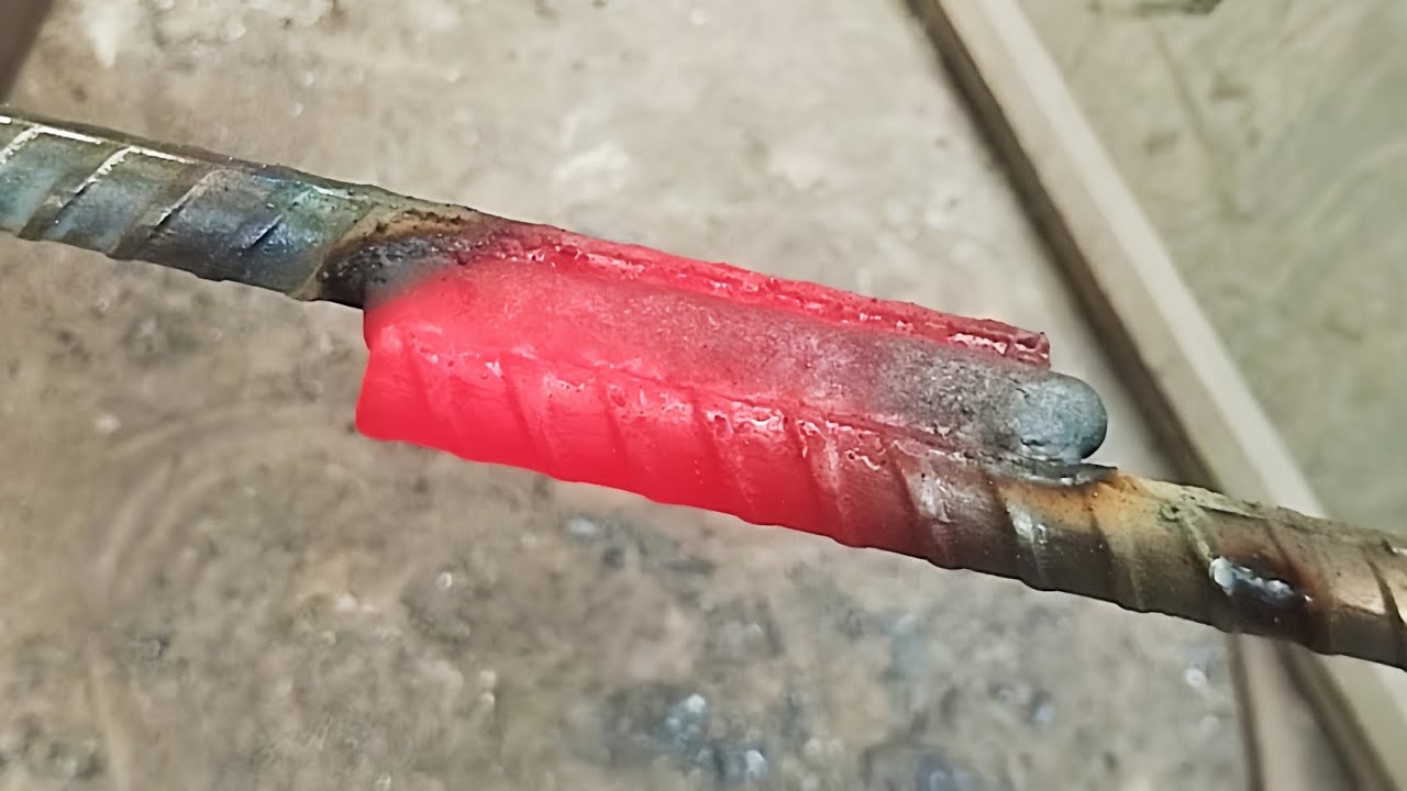 strong welding of rebars joints technique // welding tips and tricks ...