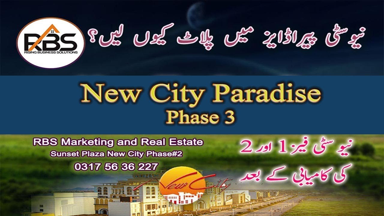 New City Paradise, New City Phase III, Near Burhan interchange payment ...