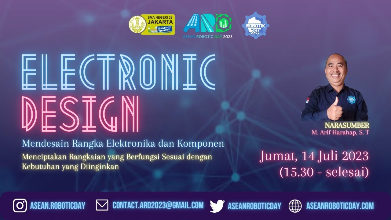 Workshop ARD 2023 | Electronic Design - Jumat, 14 Juli 2023 - YouTube