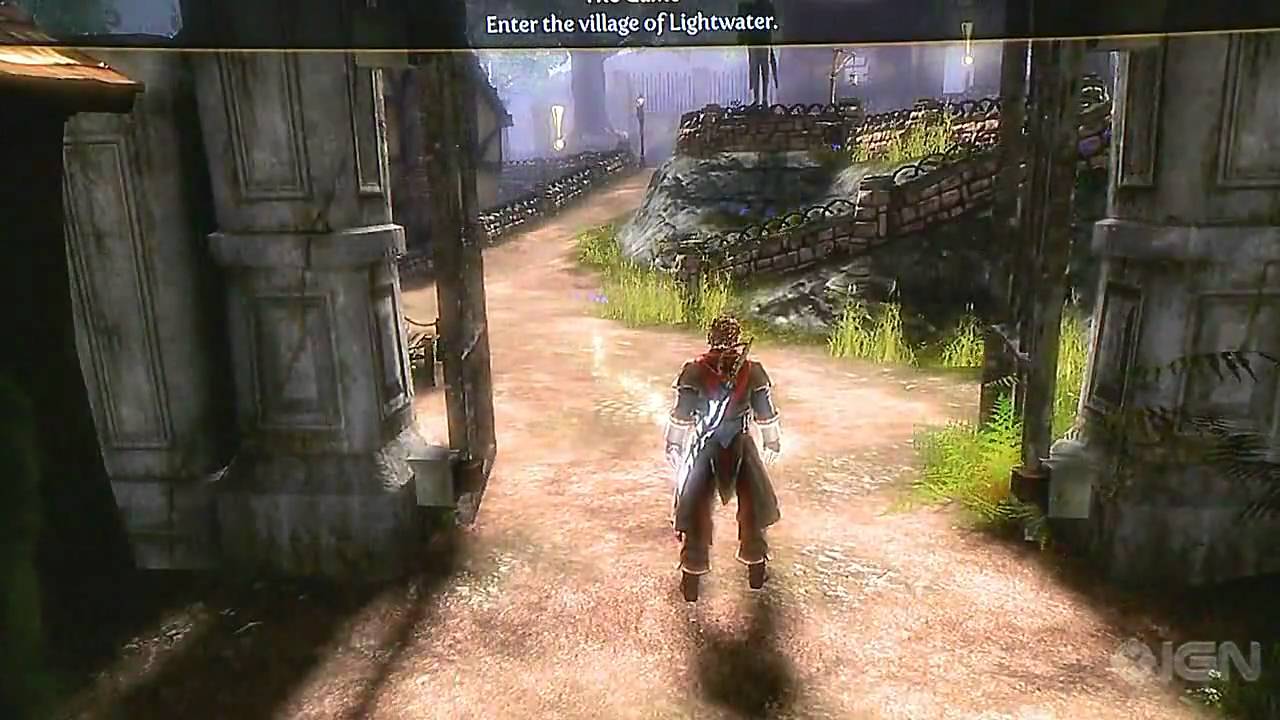 Fable III Village of Lightwater Gameplay - YouTube