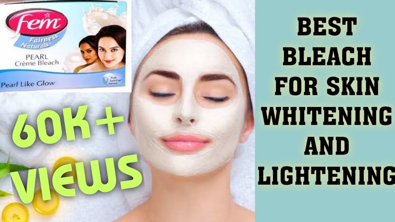 FEM PEARL BLEACH REVIEW| HOW TO BLEACH AT HOME|Body bleach at home ...