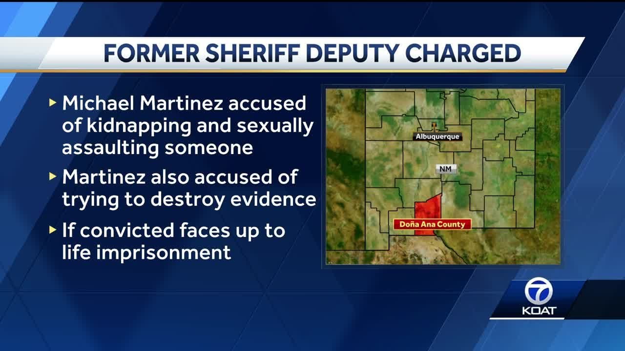 Dona Ana sheriff's deputy charged in alleged kidnapping and sexual ...