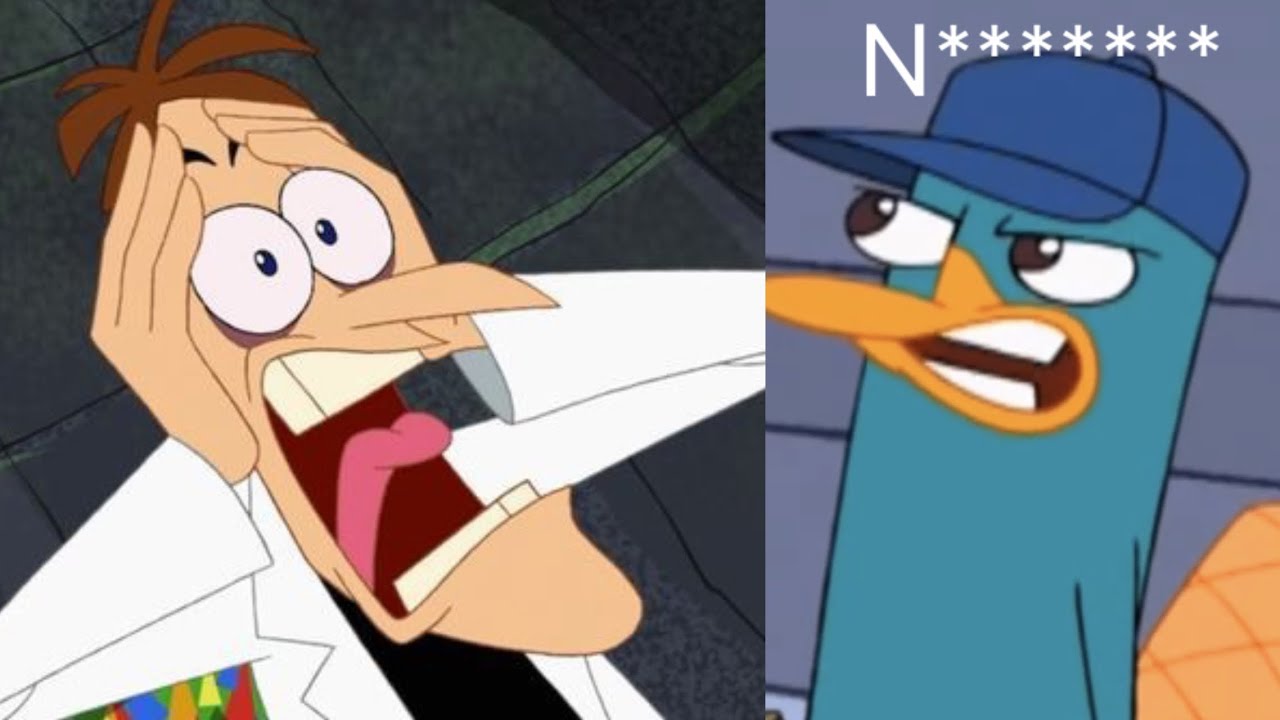 (Plz comment and read dec.) Perry the Platypus says the n word (FUNNY ...