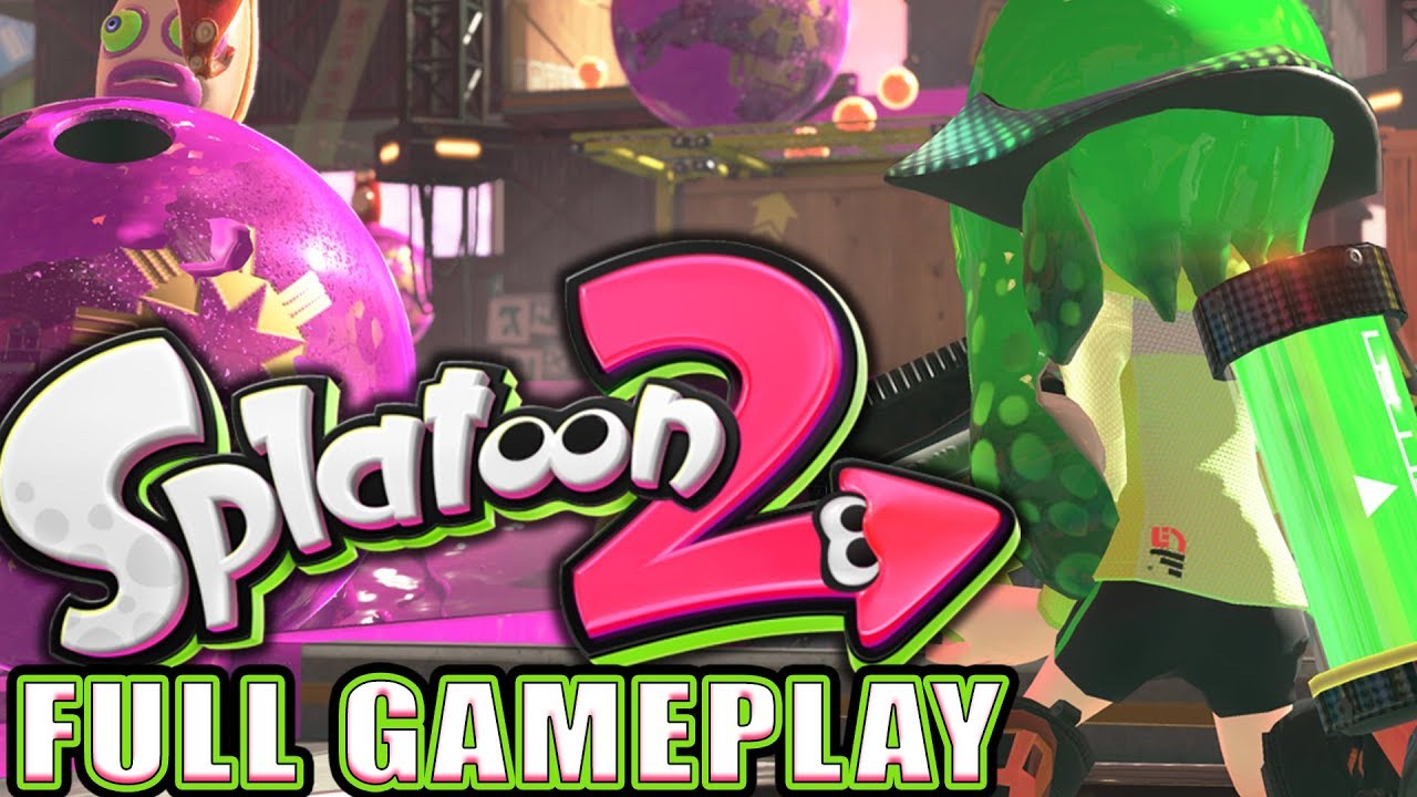 Splatoon 2 Full Game (Storymode Walkthrough) - YouTube
