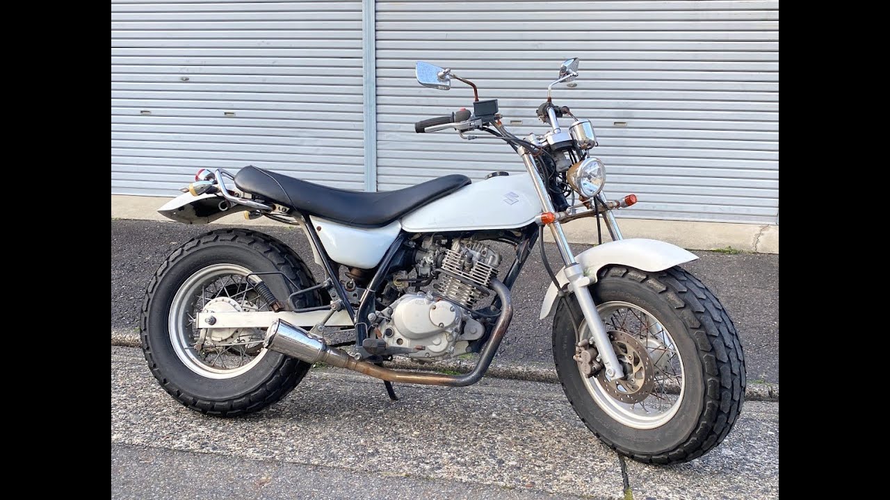 バンバン200 始動確認用 動画 VanVan200 マフラー（スーパートラップ） - YouTube