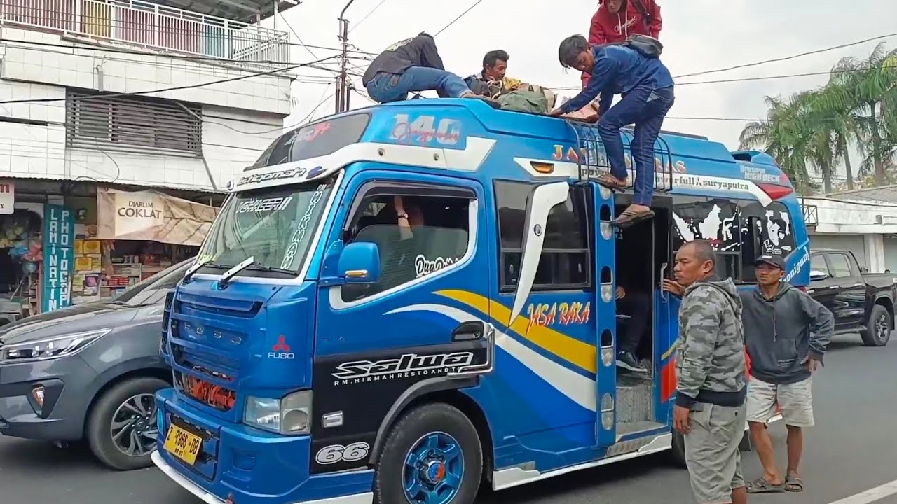 Elf Bungbulang Full Penumpang, Elf Sancang, Elf Cikajang Pameungpeuk ...