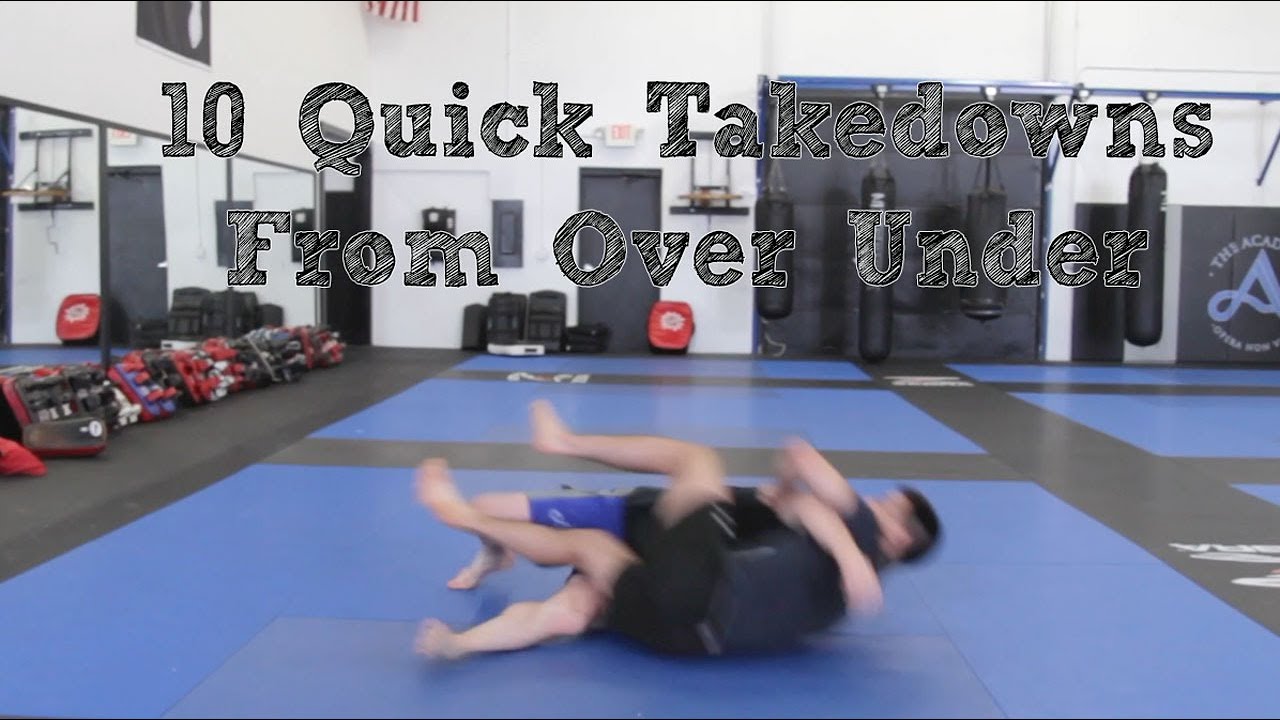 10 Quick Takedowns From Over/Under - YouTube