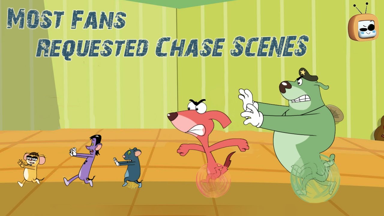 Most Fans Requested Chase Scenes | Season 10 Compilation | Rat-a-Tat ...