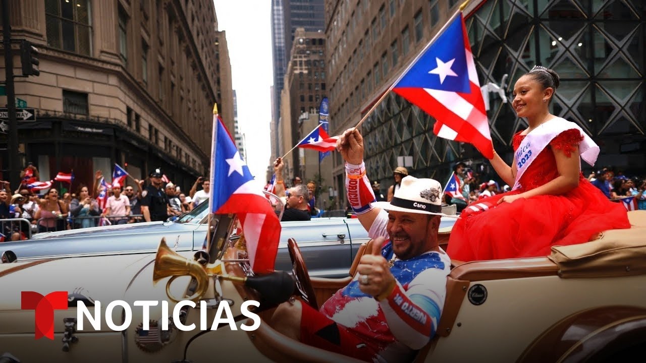 Así se vivió el 66 Desfile Nacional Puertorriqueño | Noticias Telemundo ...