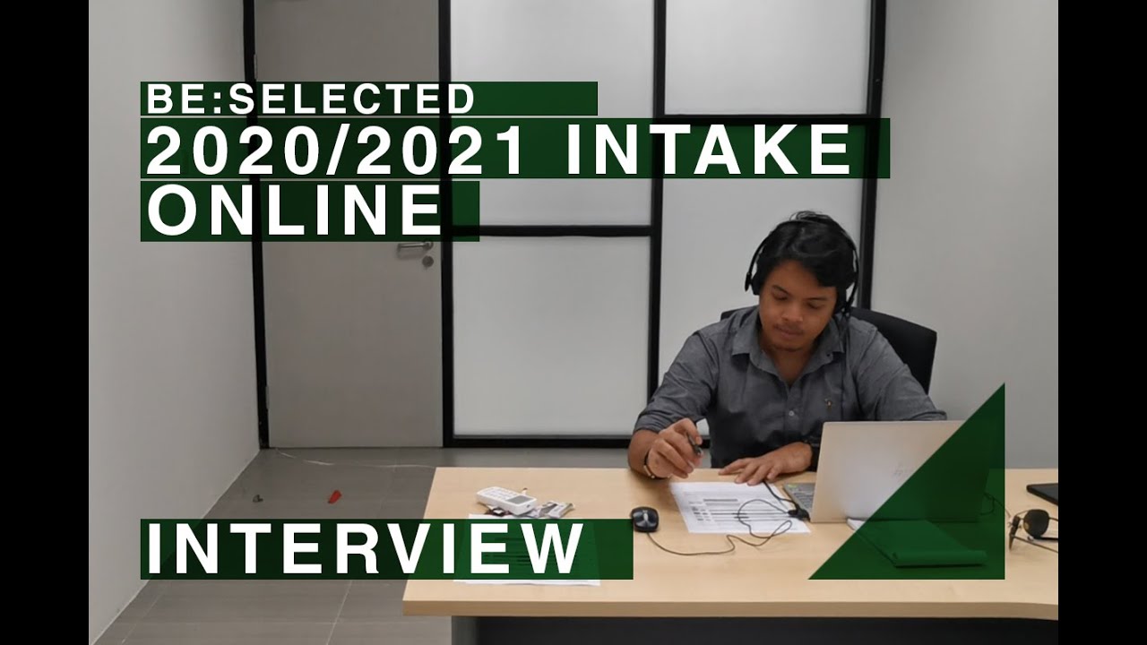 BE: Selected - UNIMAS Architecture 2020/2021 Intake Online Interview ...