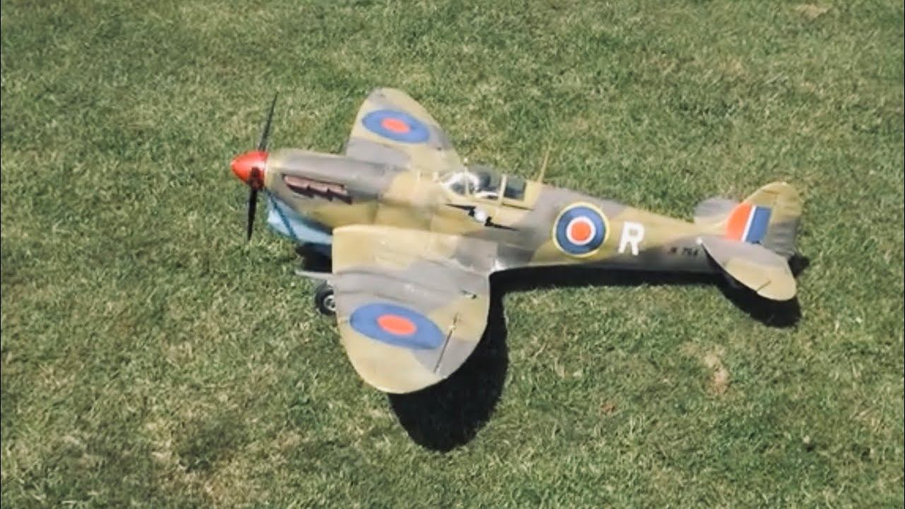 Jeff’s AVIOS SPITFIRE IN 274 SQN colours - YouTube