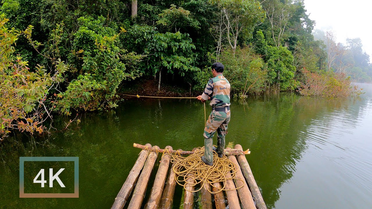 TREKKING | Periyar Tiger Reserve Forest | Bamboo Raft - YouTube