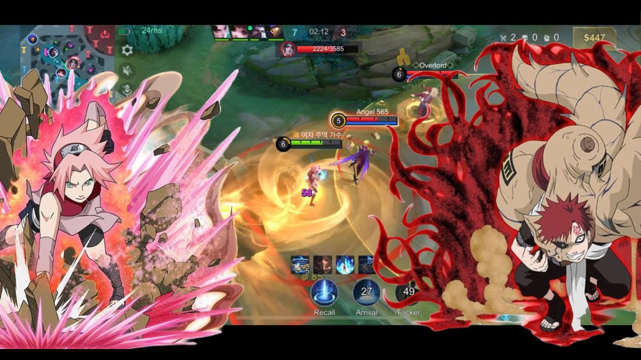 Sakura Haruno Mayhem Gameplay - Mobile Legends: Bang Bang - YouTube