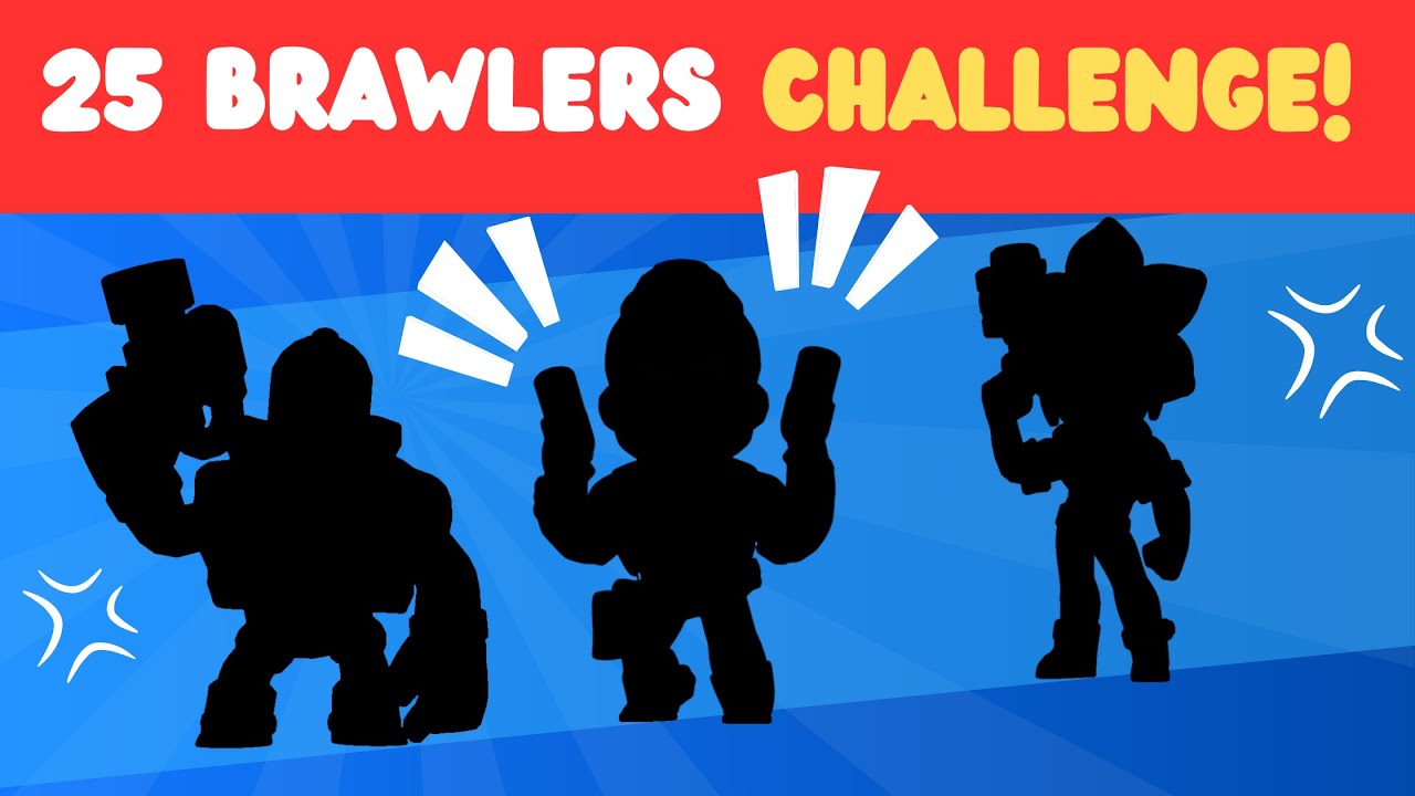 Guess the Brawler by Their Shadow – 25 Brawlers Challenge! - YouTube