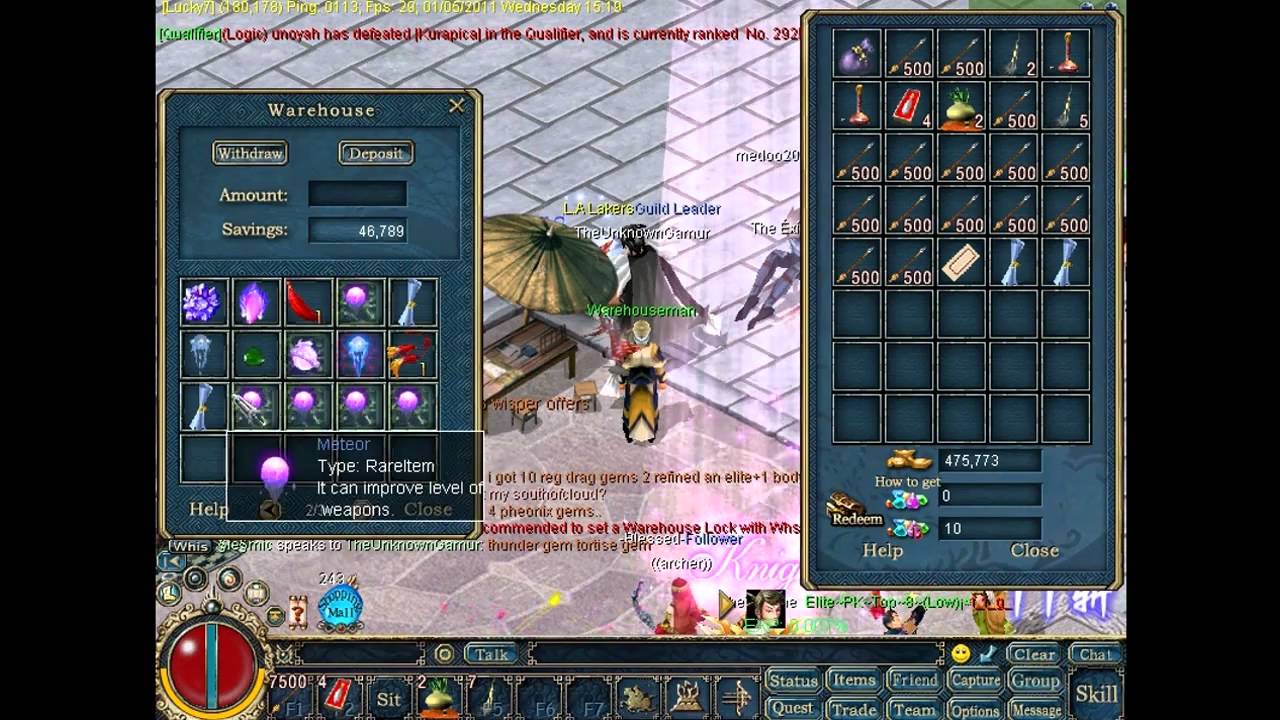 Reaching Level 120 on Conquer 2.0 - YouTube