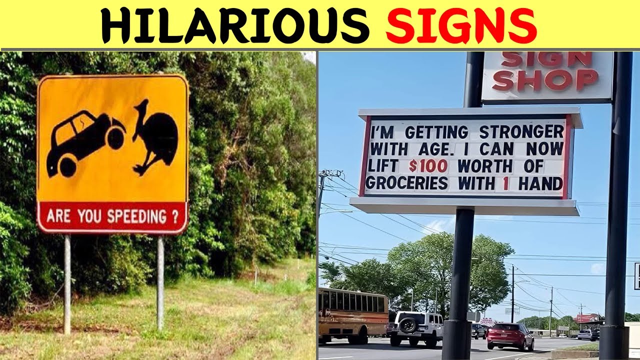 Hilarious Signs So Funny, Everyone Had to Share Them! #1. - YouTube