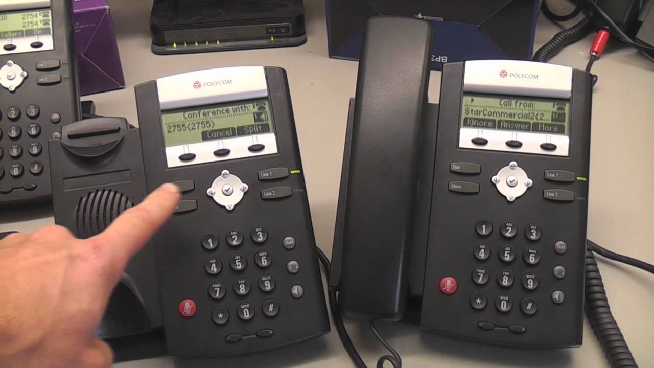 Polycom - conference call - YouTube