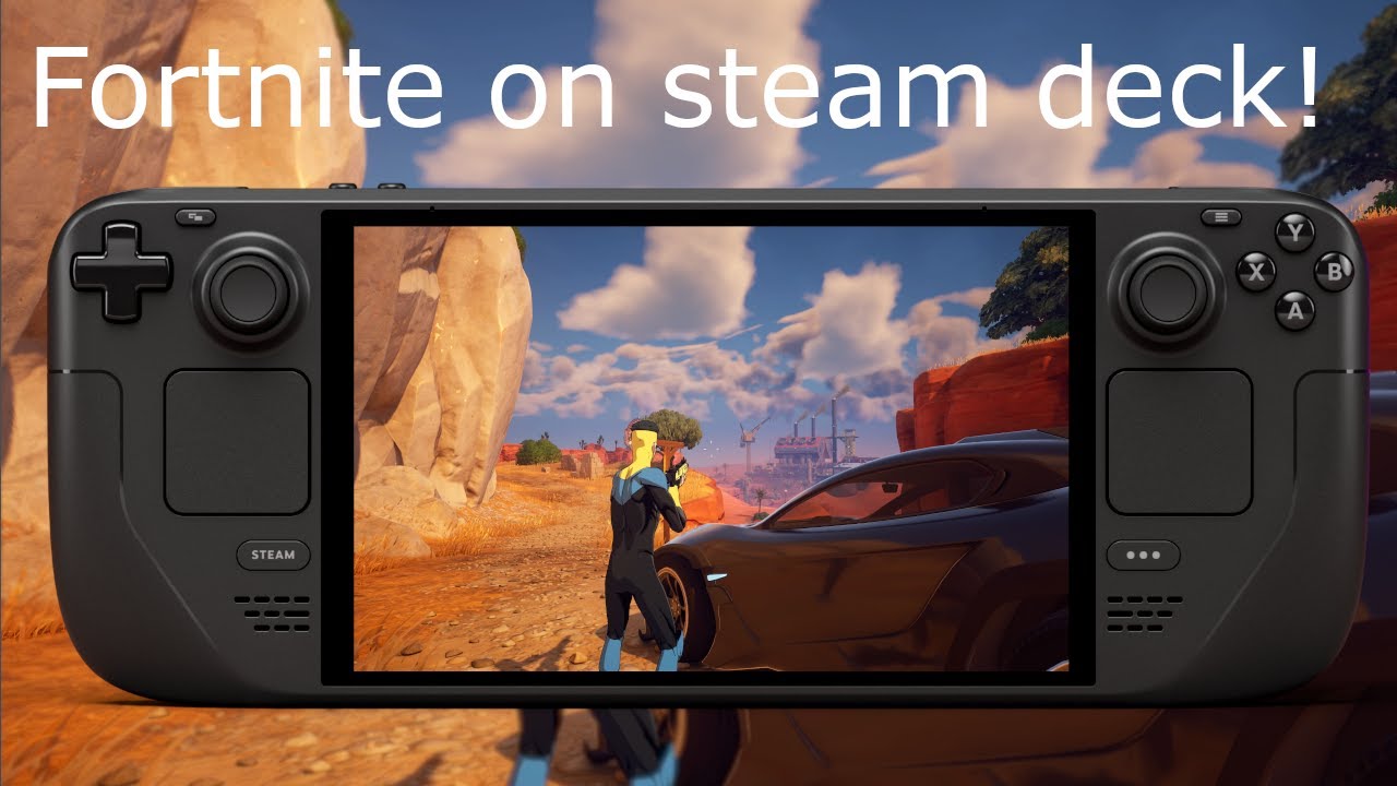 Fortnite Steam deck gameplay chapter 5 season 3. - YouTube