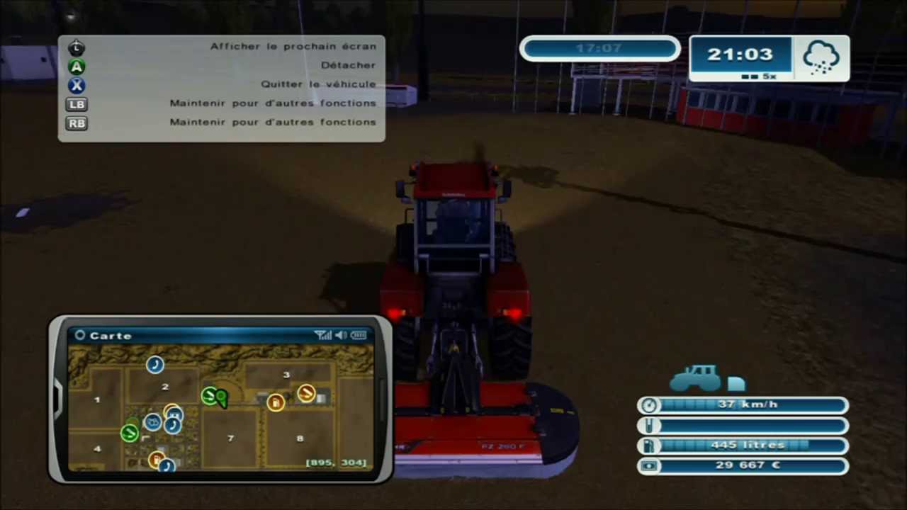 FARMING SIMULATOR 2013 MAP USA XBOX360 EPISODE 10 - YouTube