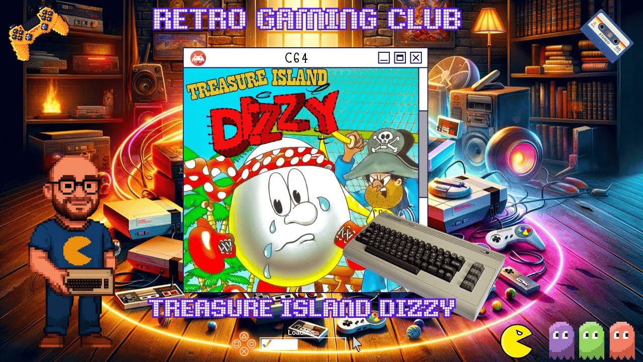 Episode #278 - Treasure Island Dizzy - C64 Review - YouTube
