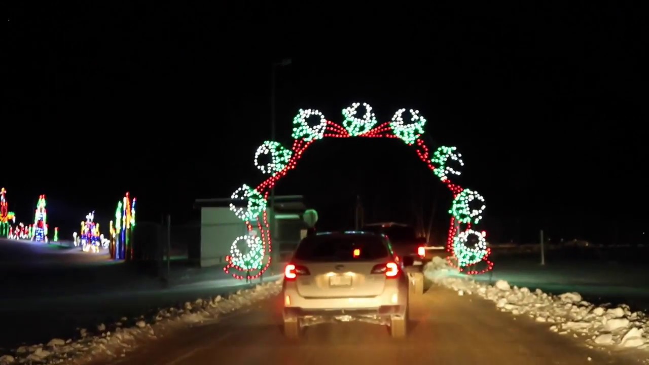 Christmas light road trips - YouTube