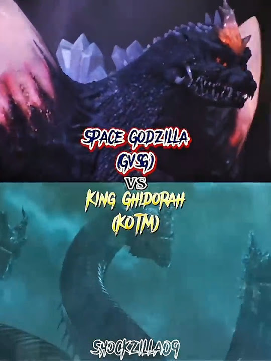 King Ghidorah (KOTM) vs Space Godzilla (GVSG) |#godzillakingofthemonsters #spacegodzilla - YouTube