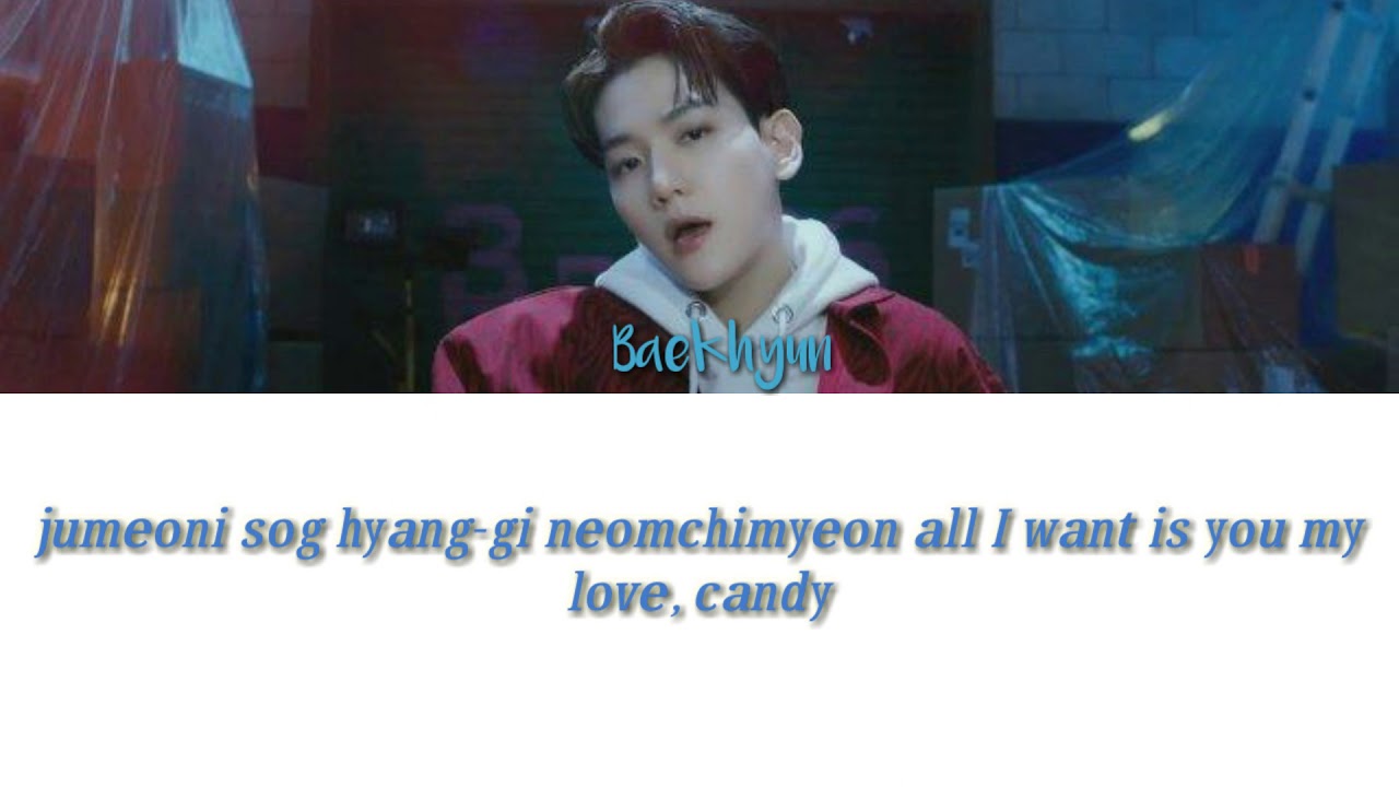 Baekhyun Exo - Candy Easy Lyrics - YouTube