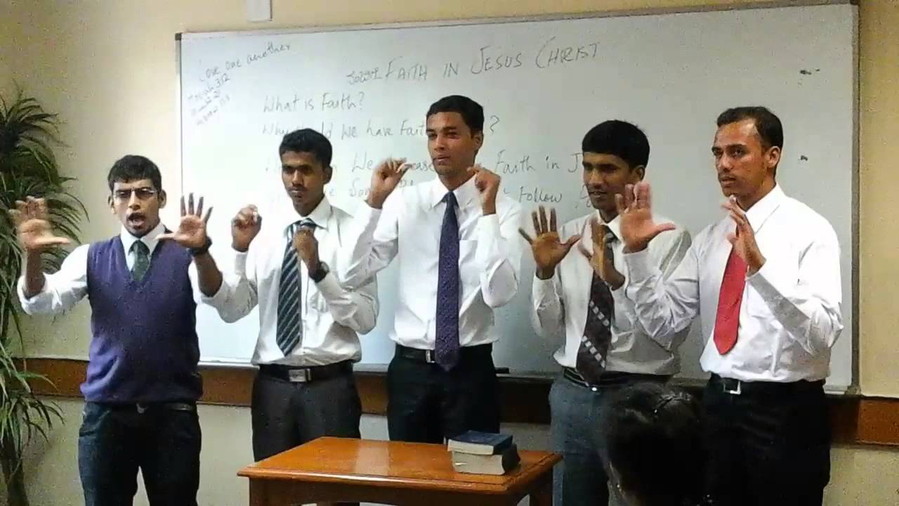 Bangalore-Indian sign language:Deaf LDS Hymns #301 I Am A Child of GOD ...