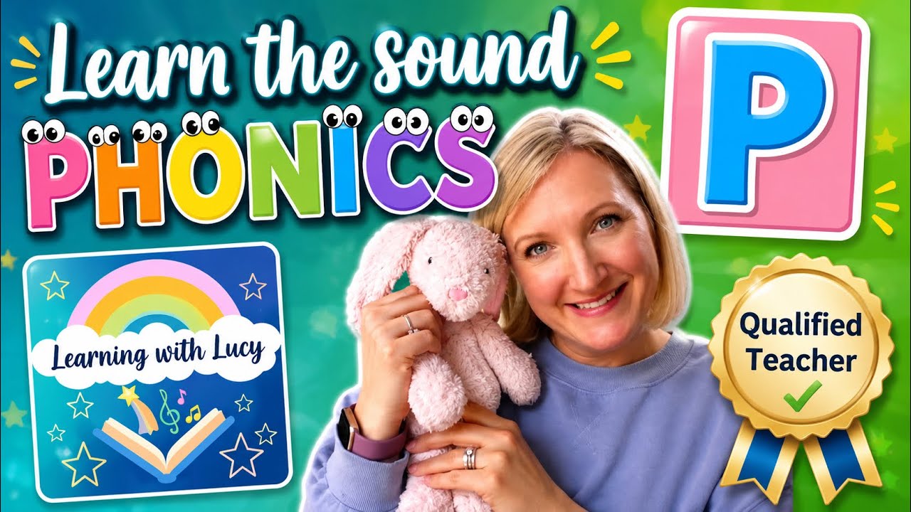 Phonics Time | Let's Learn the sound P | Learning with Lucy - YouTube