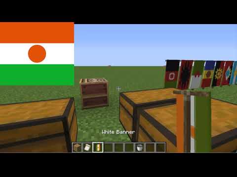 Minecraft Flag Banner Tutorial: Niger - SRPFC - YouTube