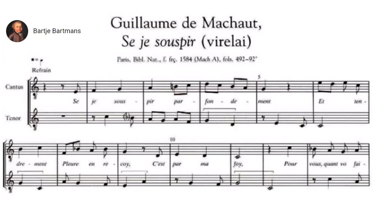 10. Music of the Middle Ages; Virelai, Rondeau and Ballade - YouTube
