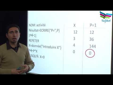 Les structures de contrôle itératives (chap5-partie3) - YouTube