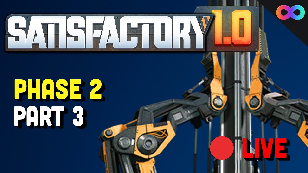 Automating Phase 2 like a pro - pt3! | Satisfactory - YouTube