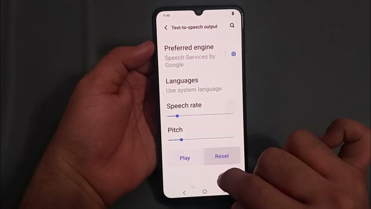 text to speech output setting iqoo z7, how to use text to speech output in iqoo z7 - YouTube