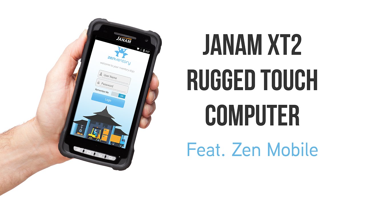 Janam XT2 Rugged Touch Computer - Feat. Zen Mobile - YouTube
