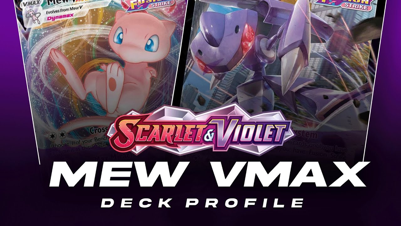 Mew VMAX Is Back In Pokemon TCG Live! (Scarlet & Violet) - YouTube