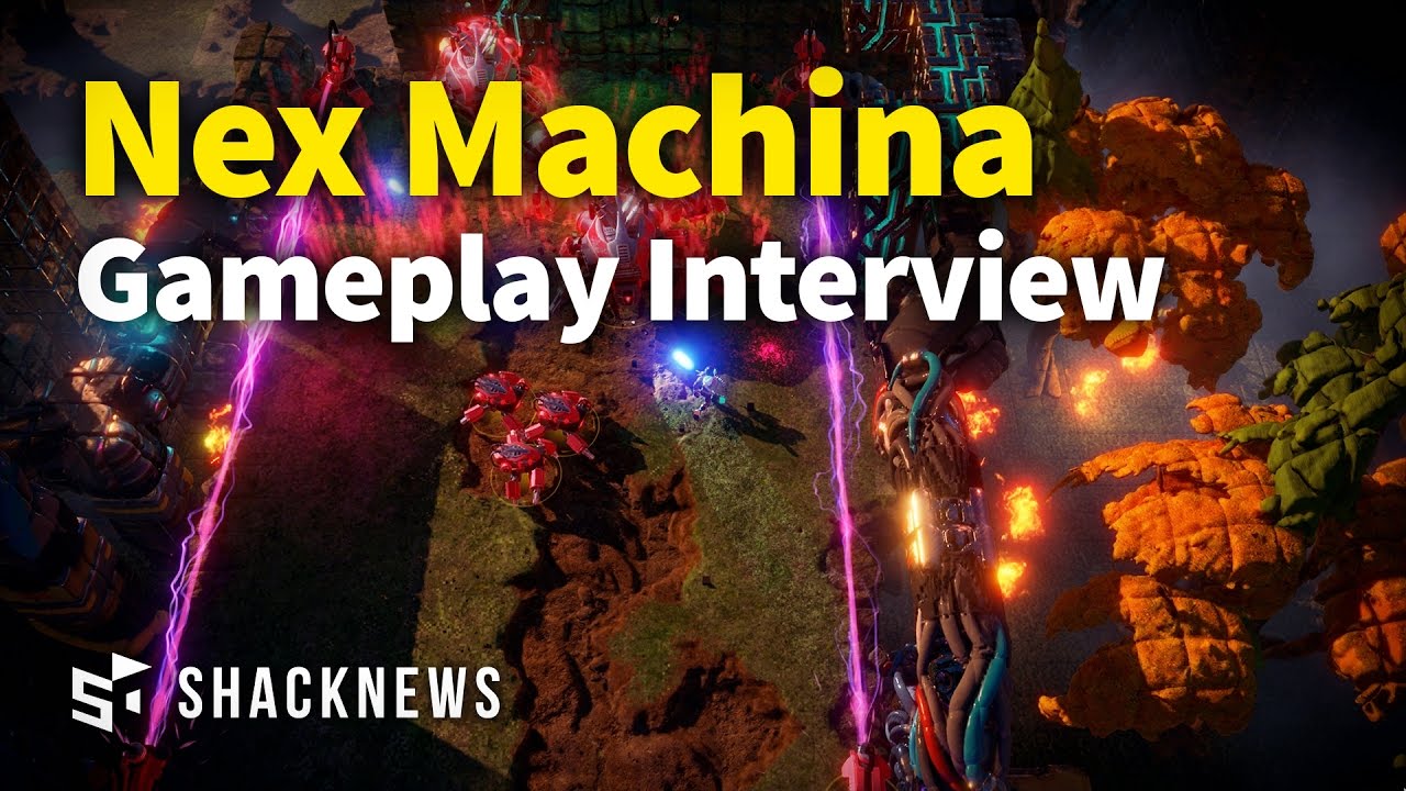 Exclusive Nex Machina Gameplay Interview - YouTube