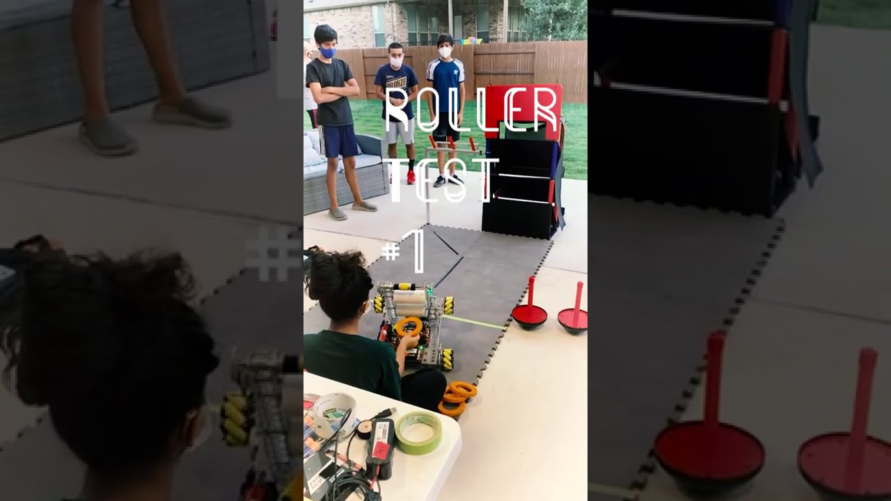 FTC Roller Mechanism Test #1 - YouTube