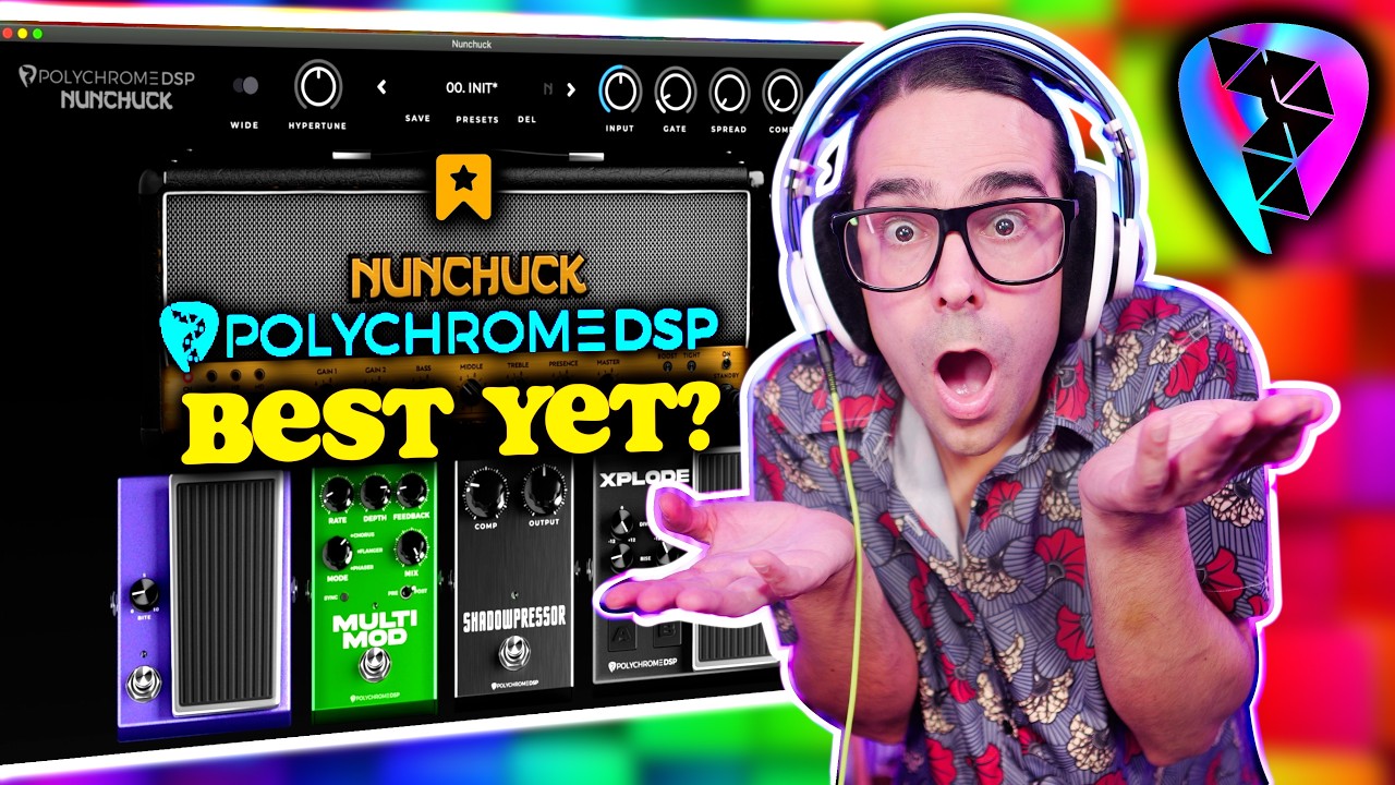 THE MOST MODERN AMPSIM COMPANY GOES VINTAGE? | POLYCHROME DSP NUNCHUCK - YouTube