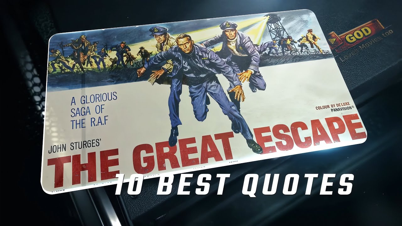 The Great Escape 1963 | 10 Best Quotes - YouTube