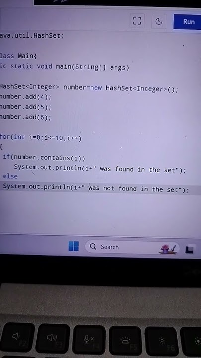 Hashset For Integer In Java Java Javaprogramming Coder Coding 👩‍💻👍 Youtube